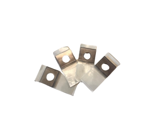 Hang Tabs 1" x 2" Round 15Mil Clear Permanent Adhesive | LPM Systems